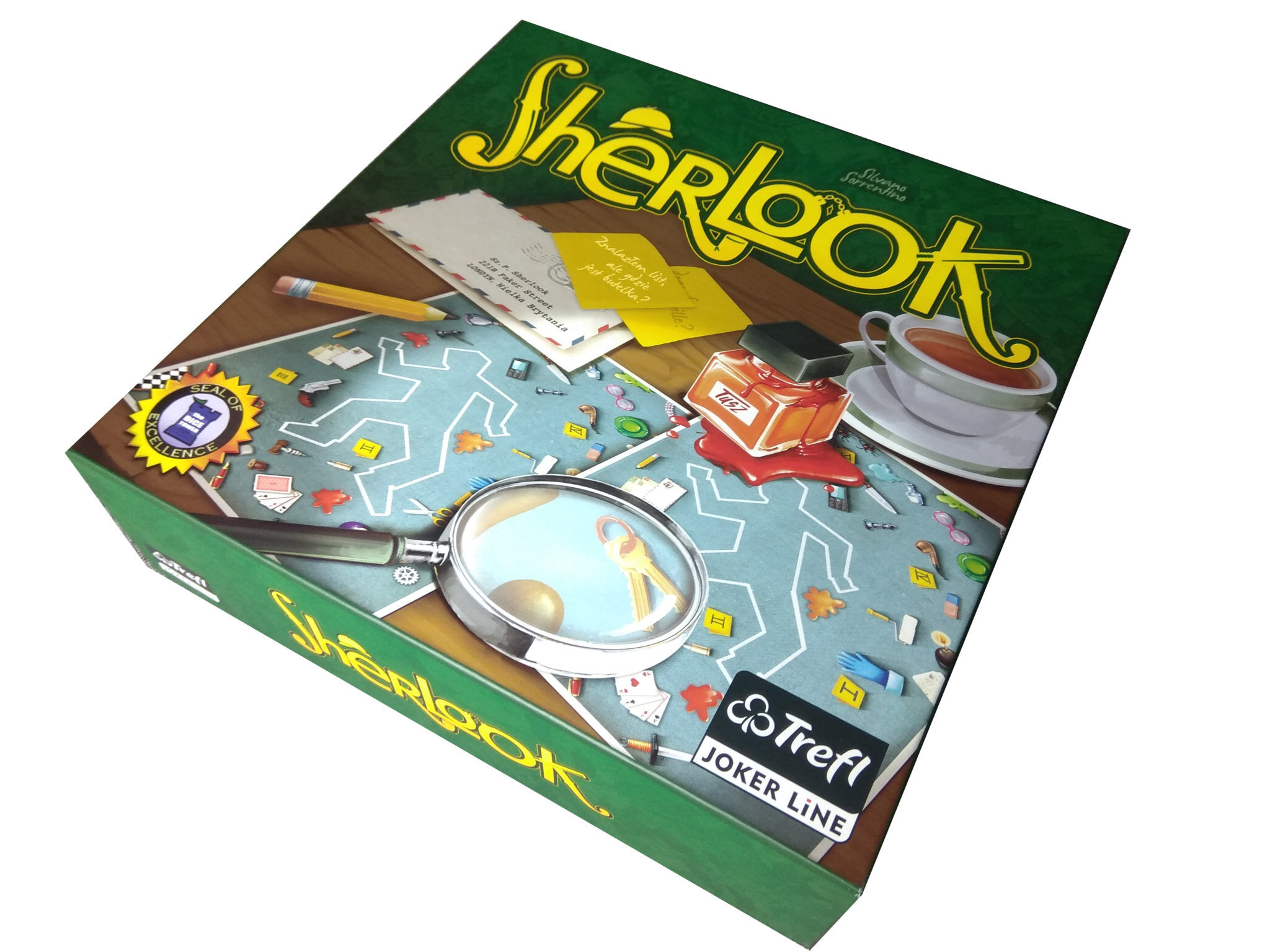 Sherlook - recenzja szybkiej rodzinnej gry karcianej | blog Kuba Gra